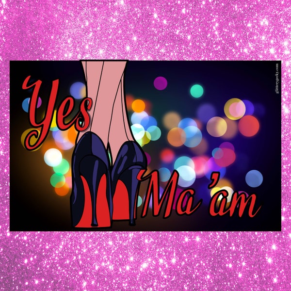 Yes Maam - Etsy