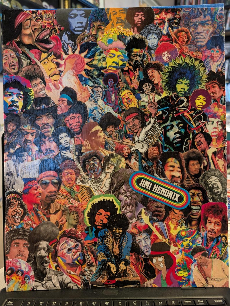 Jimi Hendrix Collage - Etsy