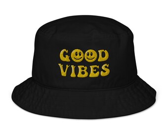 Good Vibes Bucket Hat - Etsy