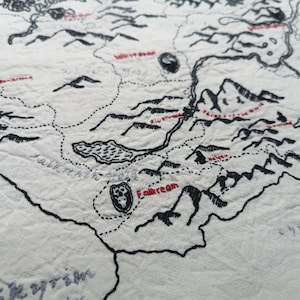Skyrim | the Elder Scrolls | Map PDF Embroidery Pattern - Etsy