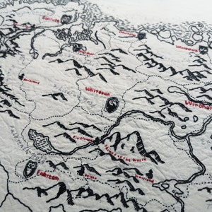 Skyrim | the Elder Scrolls | Map PDF Embroidery Pattern - Etsy