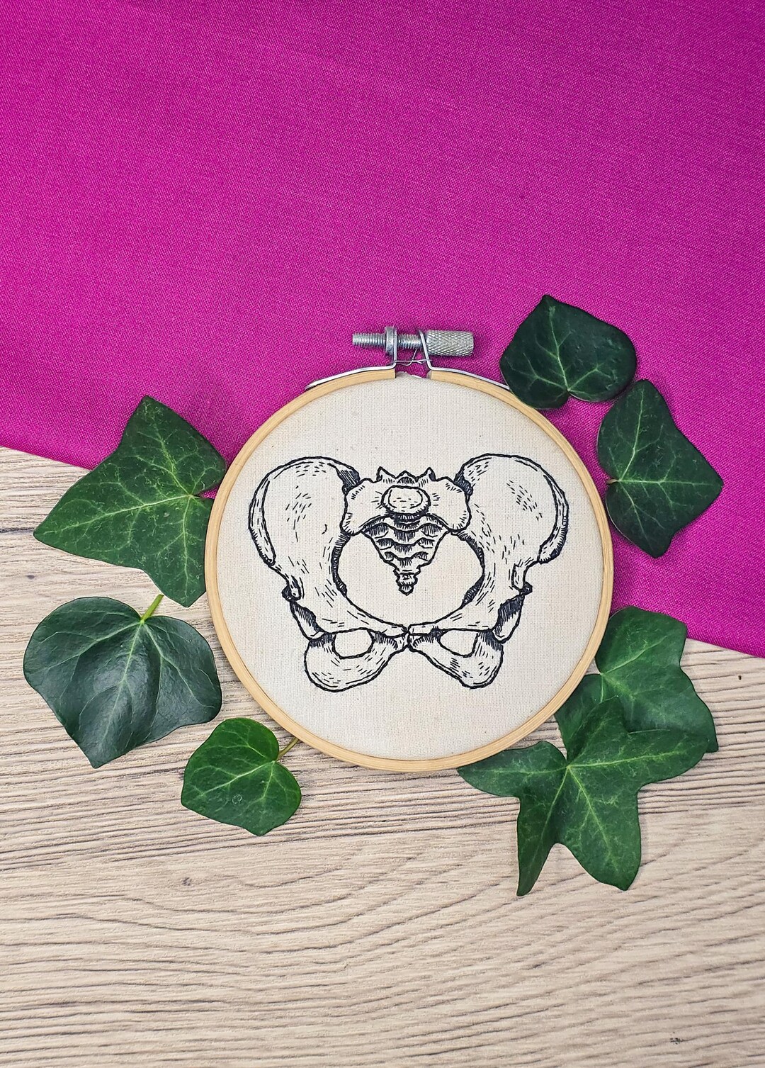 Female Pelvis Anatomical PDF Embroidery Pattern - Etsy