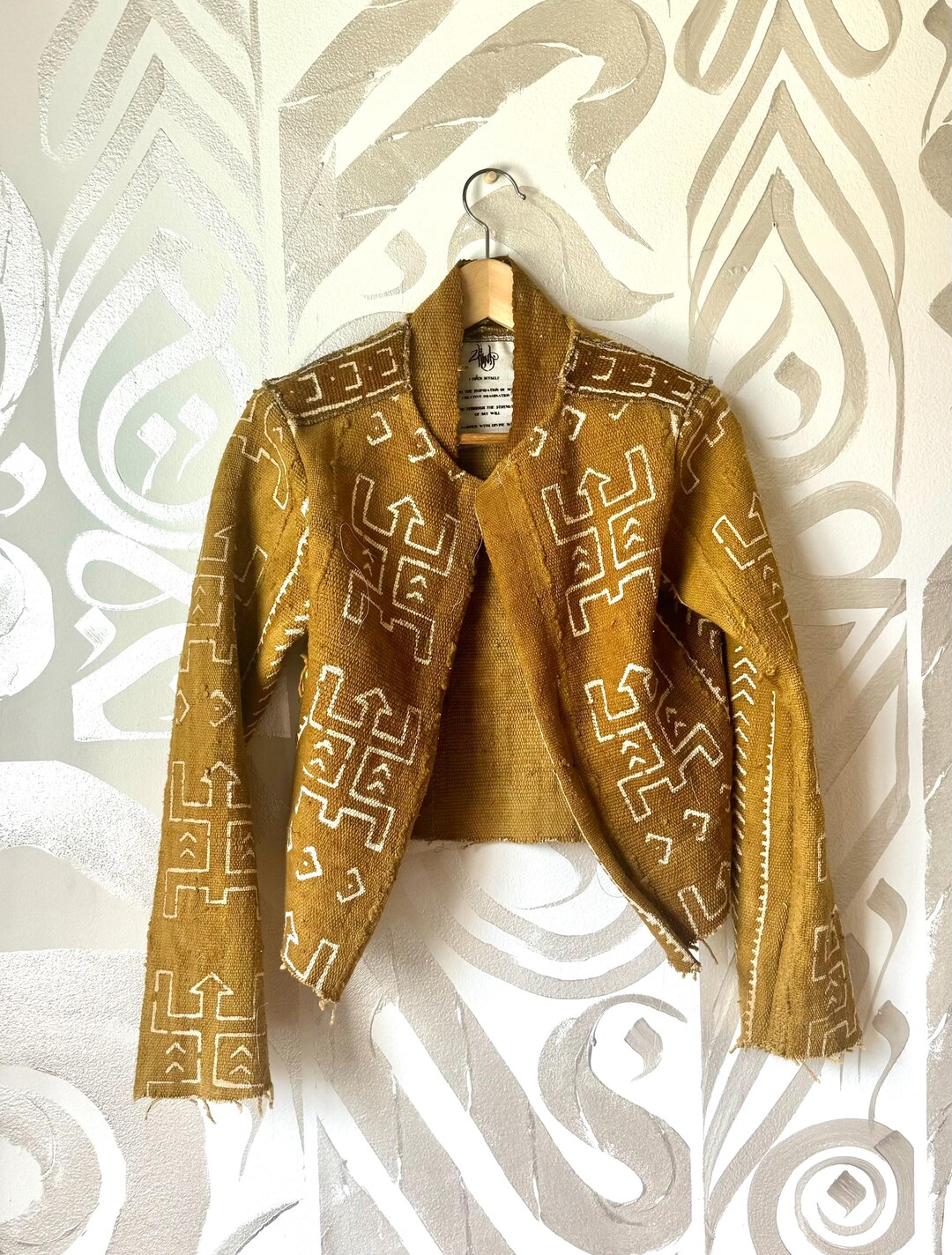 Zhinh Mudcloth Space Cadet Jacket earthen Wear Plant Dyed natural ...