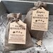 Personalised Reindeer Food, Magic Reindeer Food Sack With Wooden Tag ...