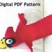 Cardinal Crocheted Bookmark PDF Pattern | Instant Download | DIY Make ...