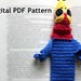 Jayhawk Crocheted Bookmark PDF Pattern | Instant Download | DIY | Book ...