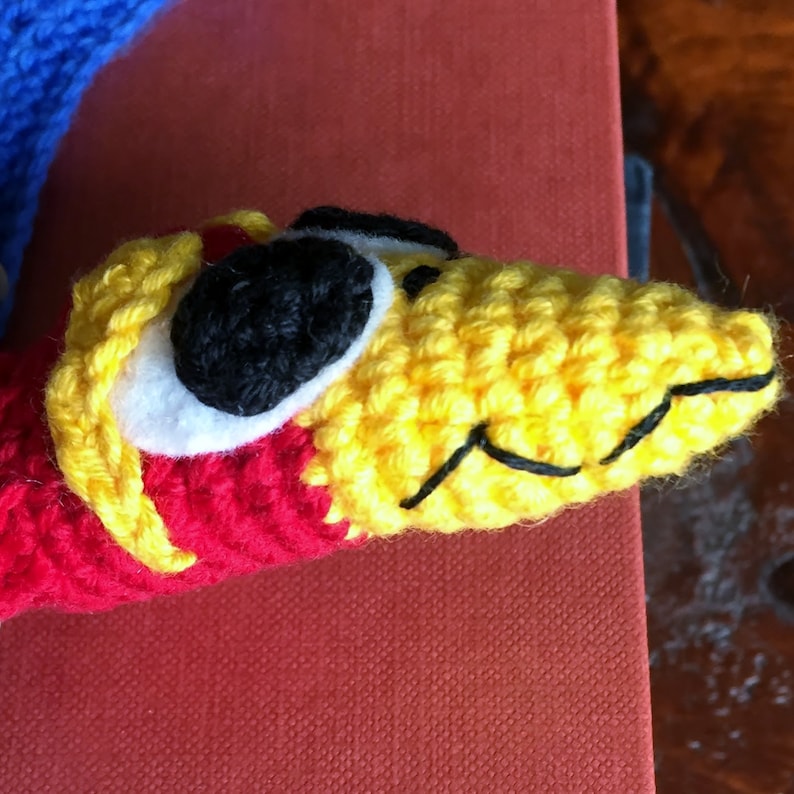 Jayhawk Crocheted Bookmark PDF Pattern | Instant Download | DIY | Book ...