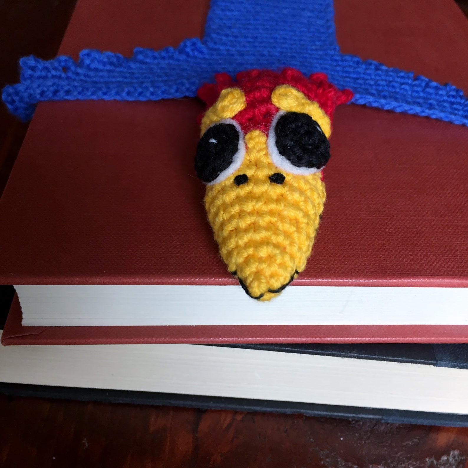 Jayhawk Crocheted Bookmark PDF Pattern | Instant Download | DIY | Book ...