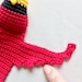 Cardinal Crocheted Bookmark PDF Pattern Instant Download - Etsy