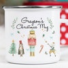 Nutcracker Ceramic Mug, Christmas Coffee Cup, Holiday Tea Mug, Festive ...