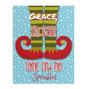 Elf Kit 2024, Elf Props, Gift From Elf, Welcome Back Elf, Elf I'm Back ...