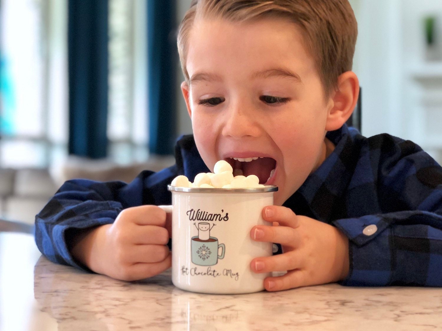 Kid Cup Stocking Stuffer for Kids Kids Hot Chocolate Mug | Etsy