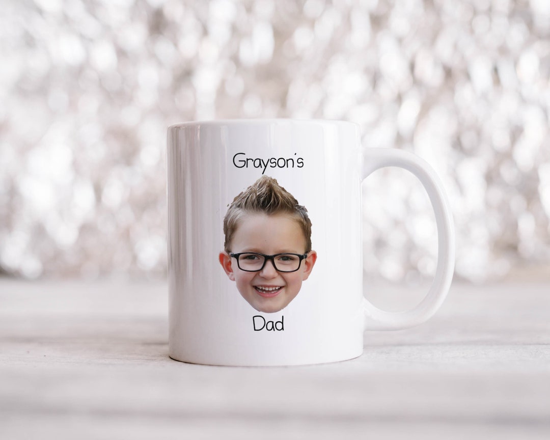 Custom Kids Face Mug - Photo Mug - Kid Face Mug - Personalized Face Mug ...