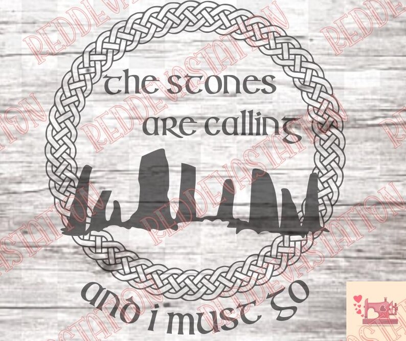 Outlander- the Stones Are Calling SVG - Etsy