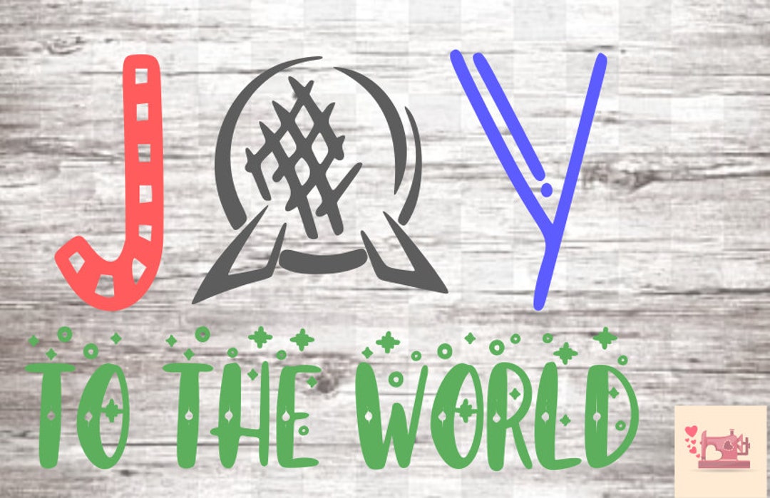 Epcot Joy to the World 2 Versions SVG - Etsy