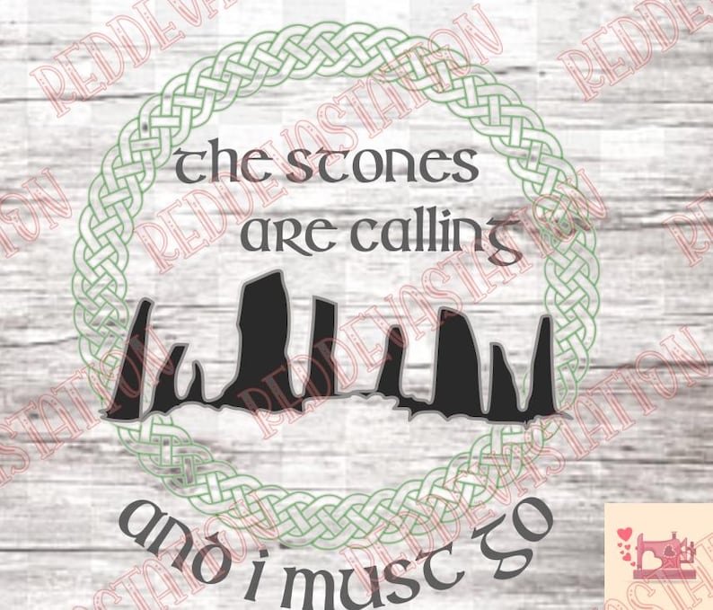 Outlander- the Stones Are Calling SVG - Etsy