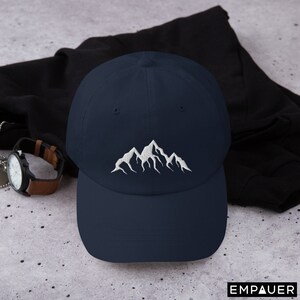MOUNTAIN Baseball Hat, Mountain Classic Dad Hat, Embroidered Cap ...