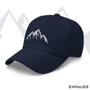 MOUNTAIN Baseball Hat, Mountain Classic Dad Hat, Embroidered Cap ...