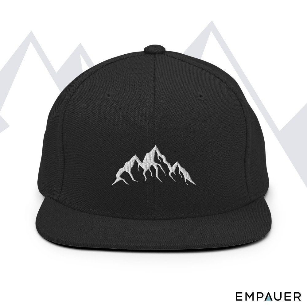 Mountains Classic Snapback, MOUNTAIN Baseball Hat, Embroidered Cap ...