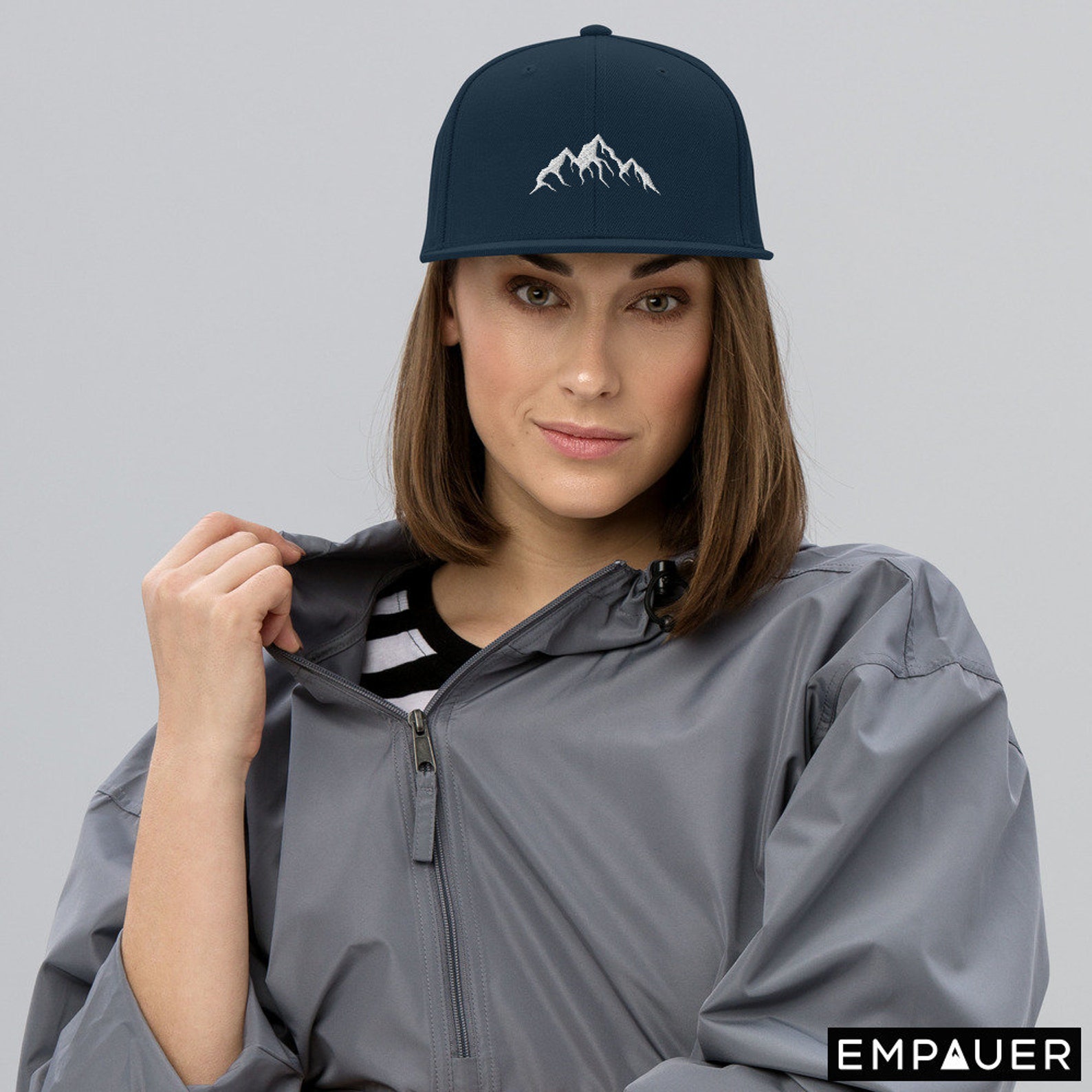 Mountains Classic Snapback, MOUNTAIN Baseball Hat, Embroidered Cap ...
