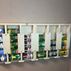 Can Cupboard: Wall-mounted Canned Goods Storage & Organizer for ...