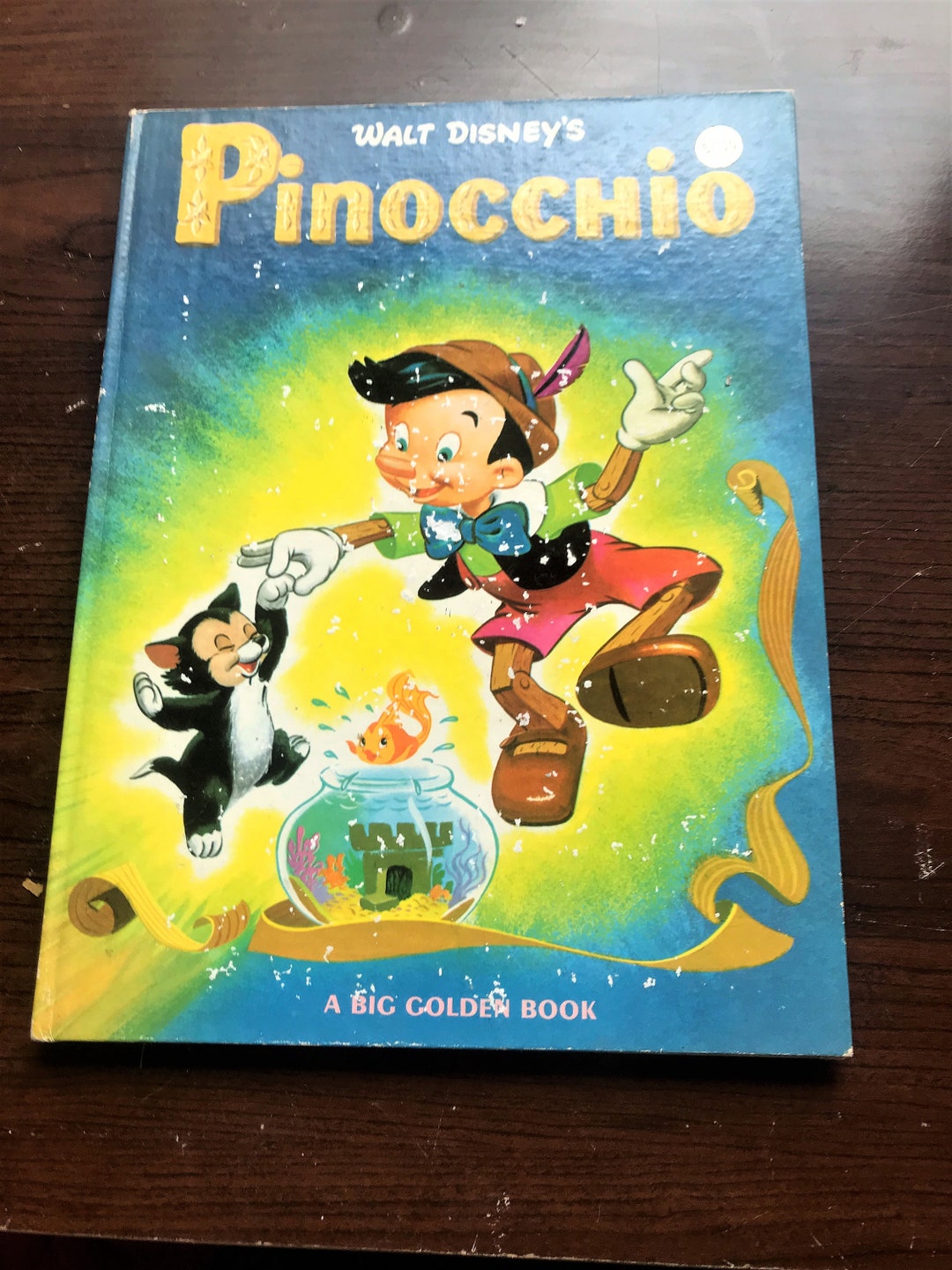 Pinnochio Big Golden Book Vintage 1976 Golden Press - Etsy