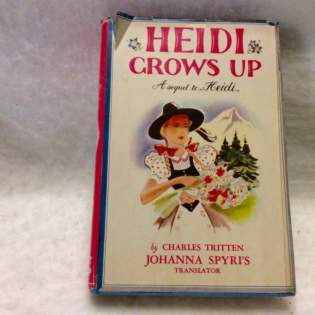 Heidi Grow up 1938 Good Condition. Free Ship. - Etsy