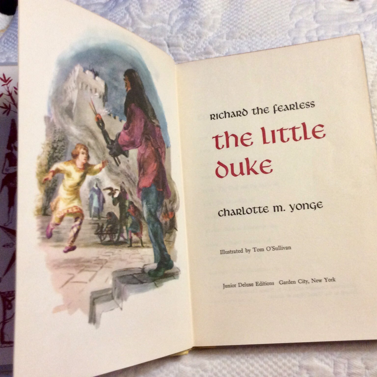 Vintage 1955 the Little Duke Charlotte Yonge Junior Deluxe Edition - Etsy