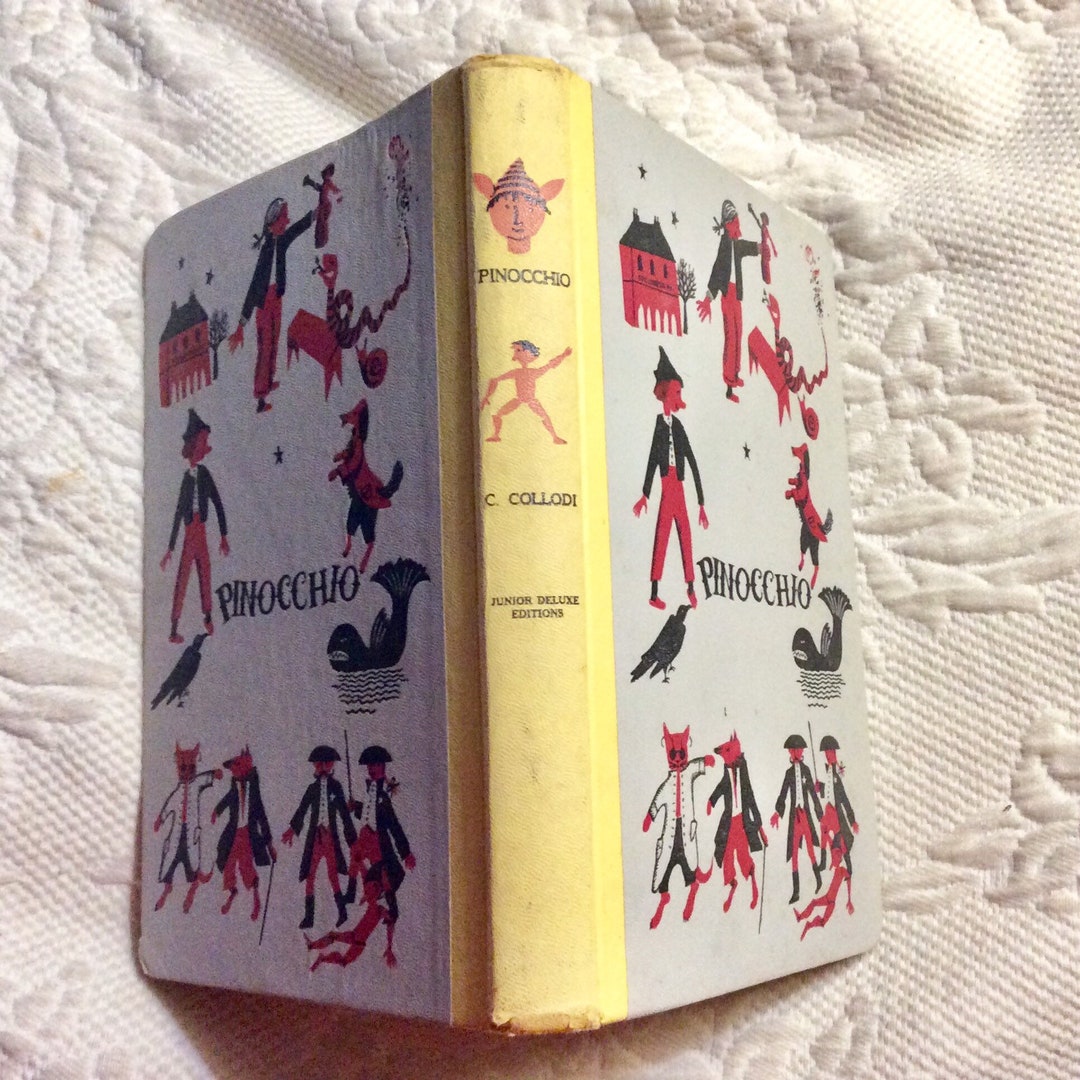Pinocchio Vintage 1955 Junior Deluxe Editions - Etsy