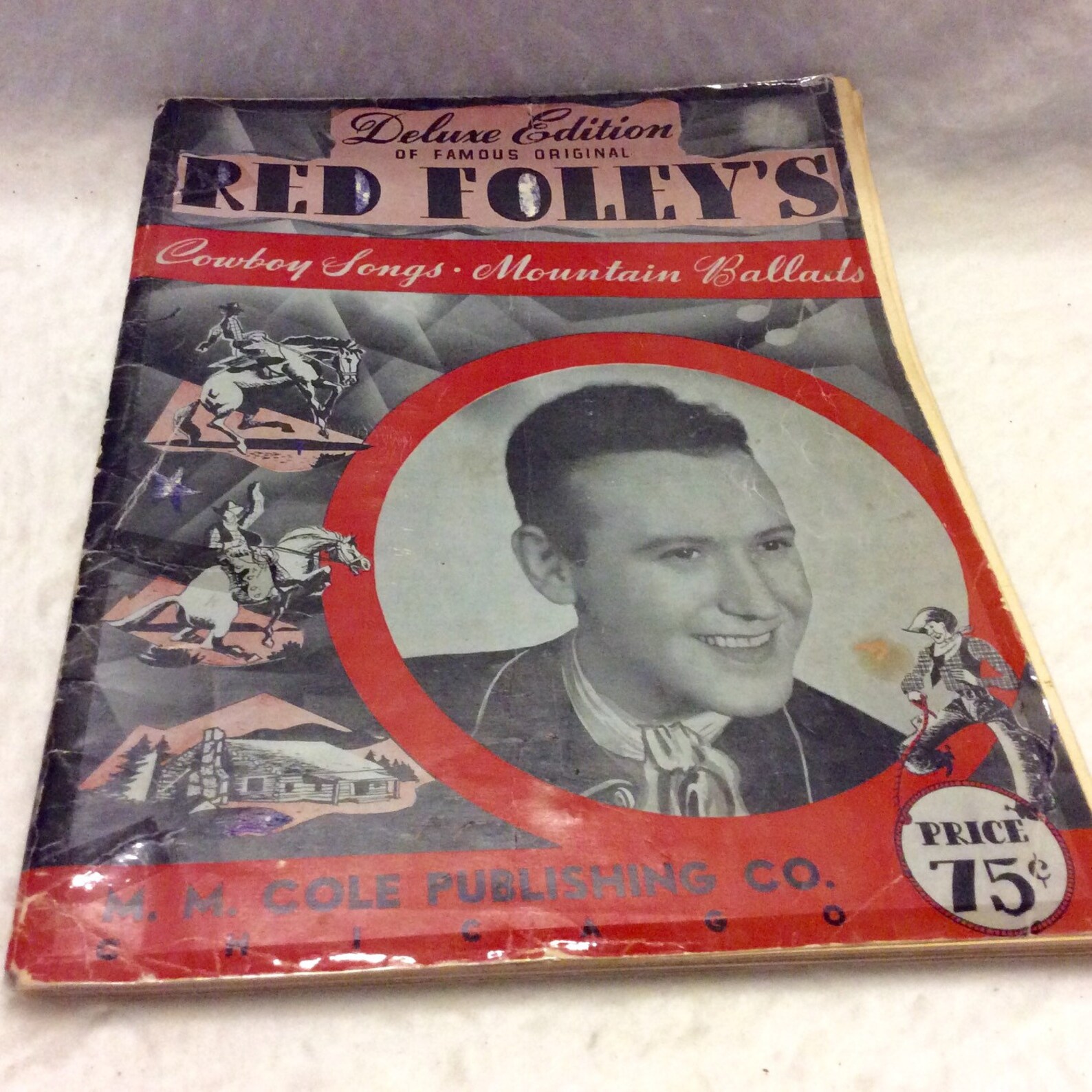 Red Foley's Deluxe Editon of Cowboy Songs Free Ship to US. - Etsy