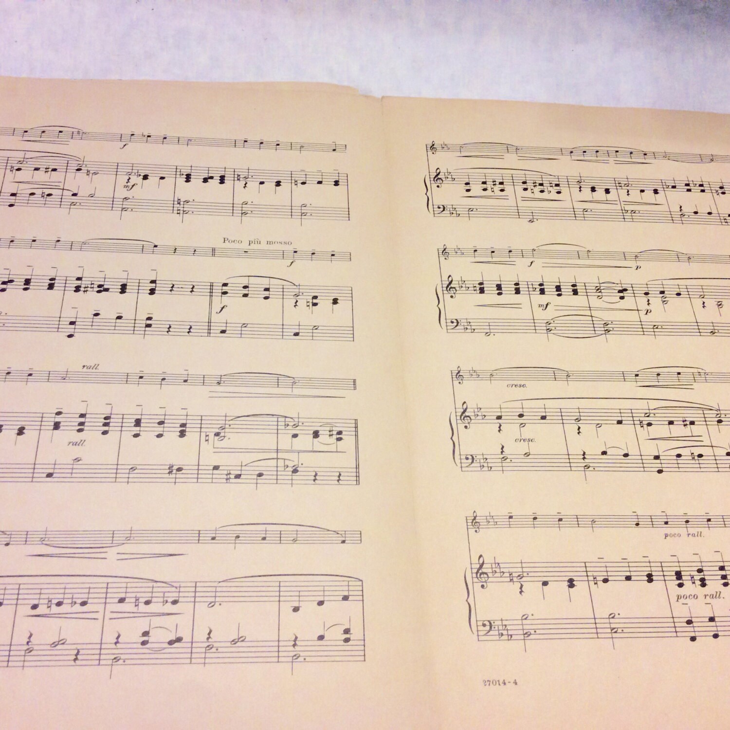 Mayhew Lake Concert Reertoire Valse Lente Horn and Piano Sheet Music ...