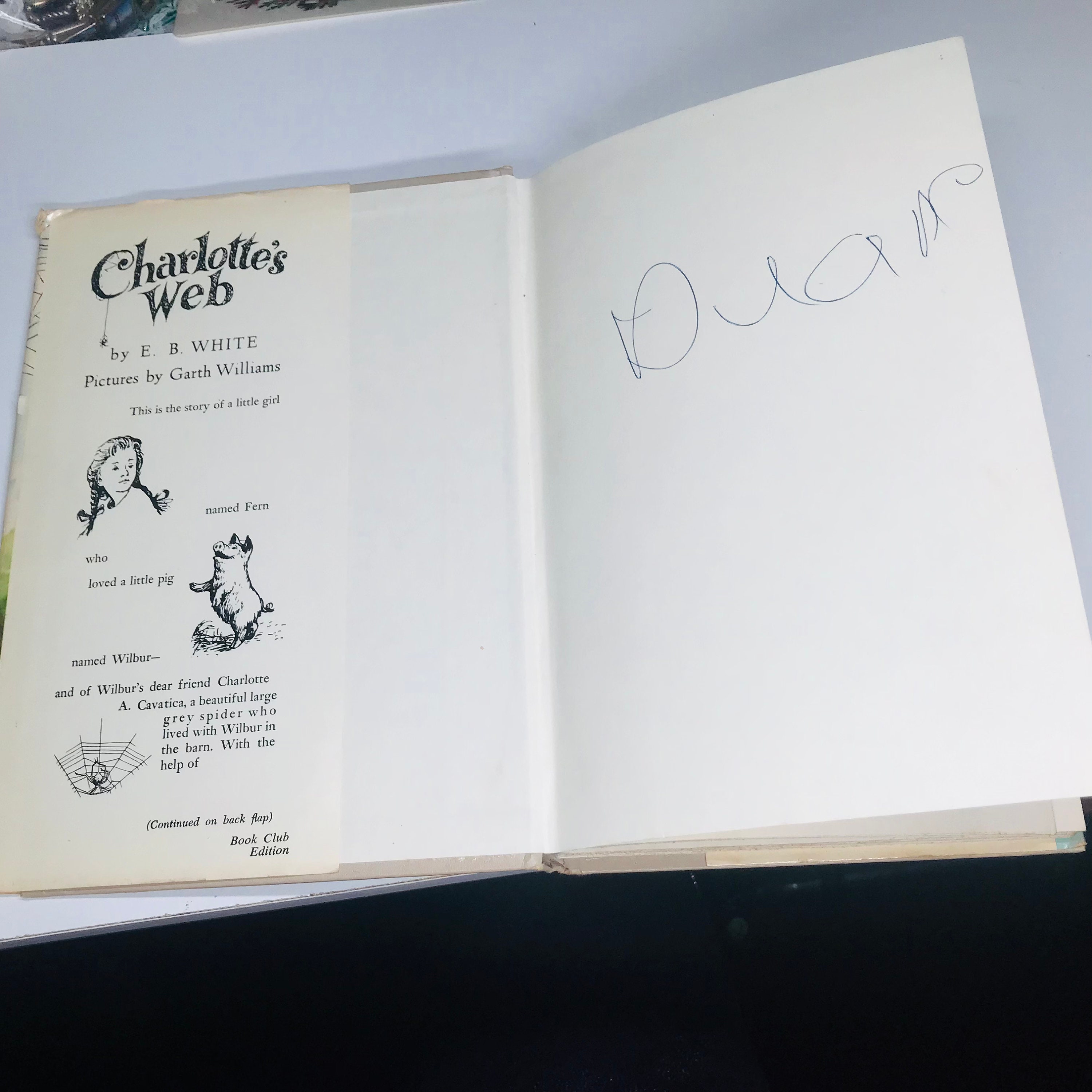 Charlotte's Web E.B. White 1952 - Etsy