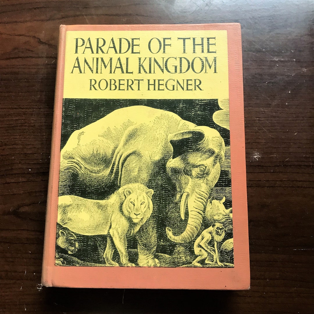 Vintage Parade of the Animal Kingdom Childrens Book Encyclopedia of ...