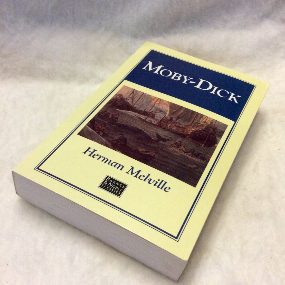 Moby Dick Herman Melville Barnes and Noble 1993 Classics Mint Condition ...