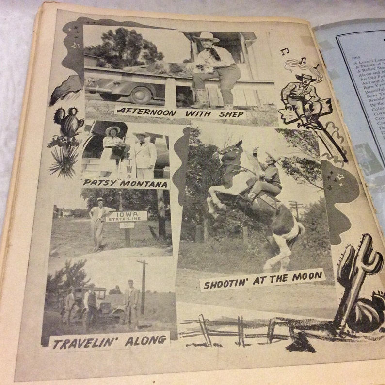 Red Foley's Deluxe Editon of Cowboy Songs Free Ship to US. - Etsy