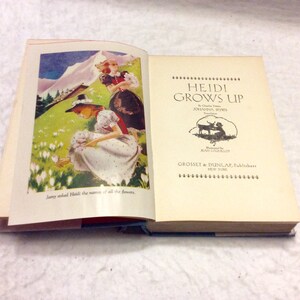 Heidi Grow up 1938 Good Condition. Free Ship. - Etsy