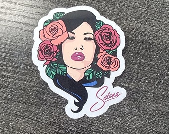 Selena Quintanilla Sticker Trendy Pop Culture Laptop Decal, Music Fan ...