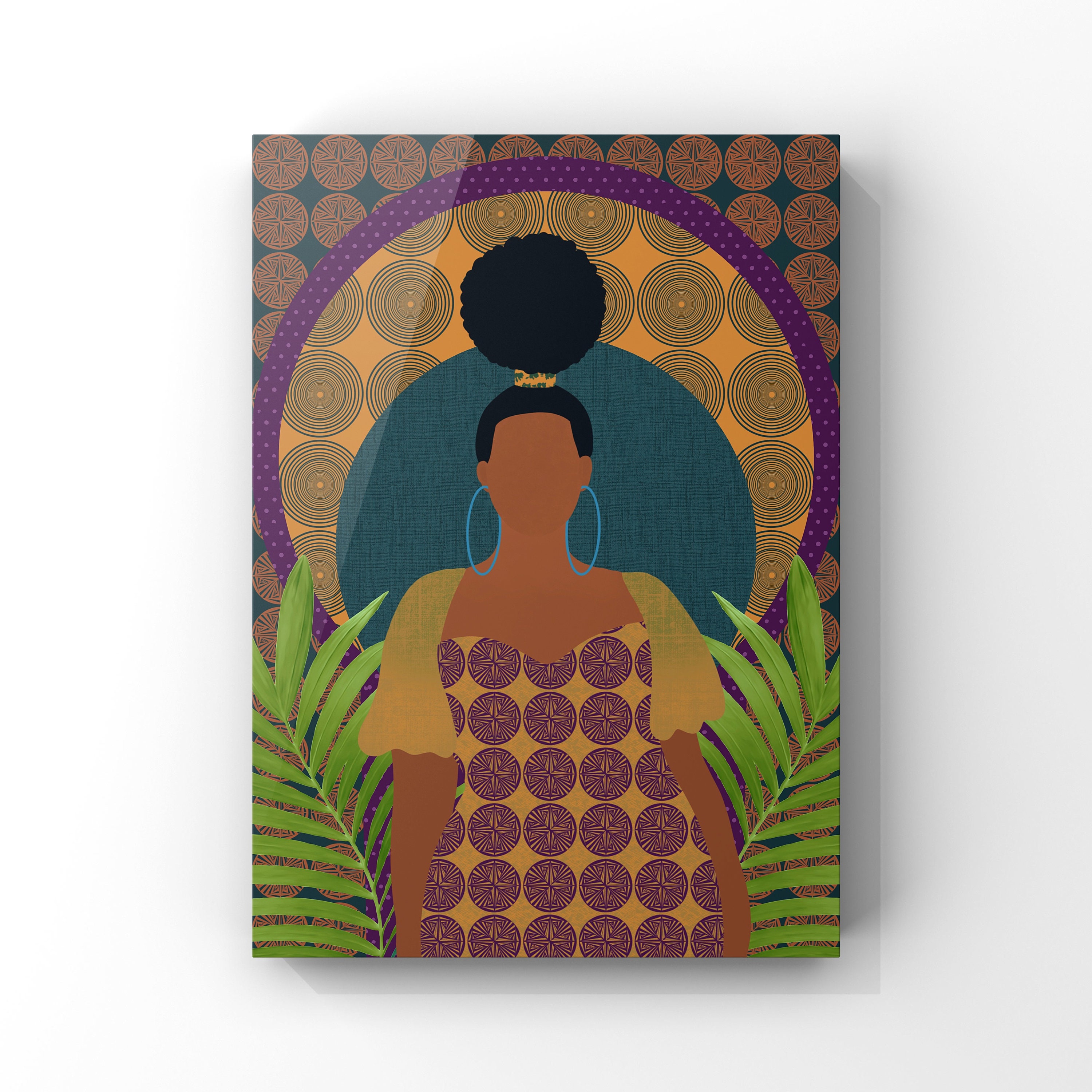 Iniko Collage Art Illustration Printable Wall Art Ethnic - Etsy Canada