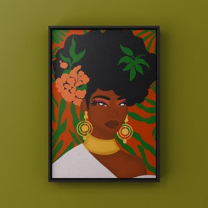 Trinity, Digital Art Print, Abstract Art, Digital Illustration, Black ...