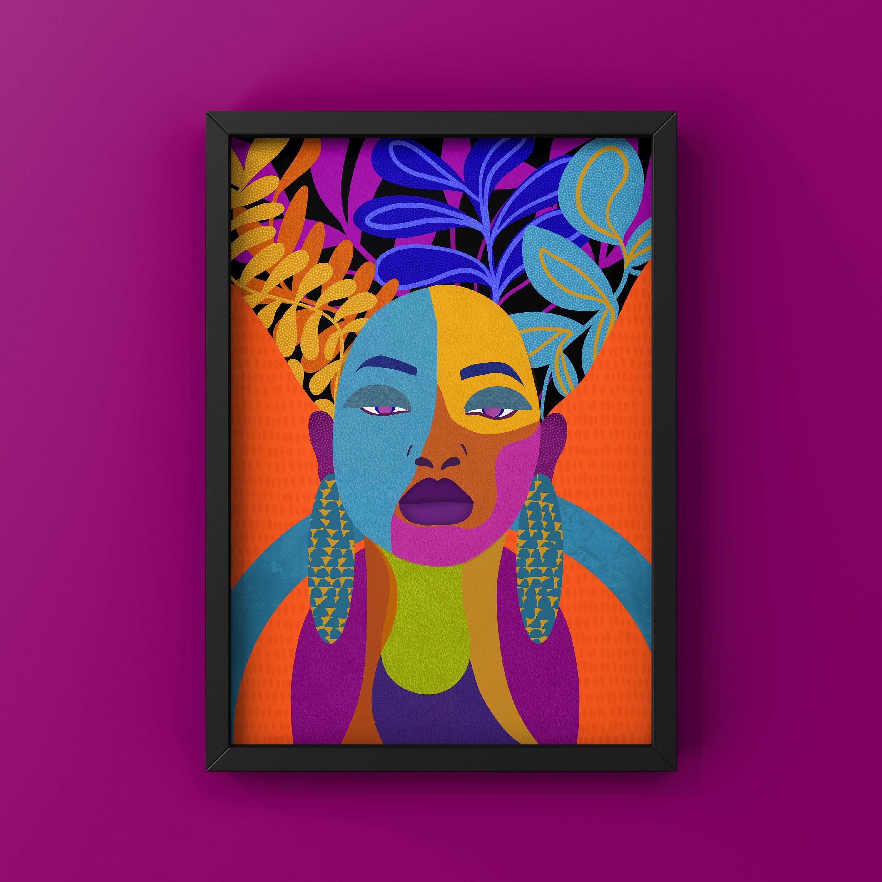 Divine Sun Printable Wall Art Digital Art Illustration - Etsy