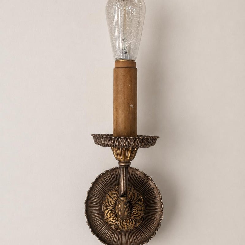 Salvage Lighting Sconce - Etsy
