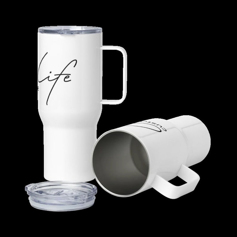 Custom Lake Life 25 Oz. Travel Mug | Lake Life, Custom Lake Name ...