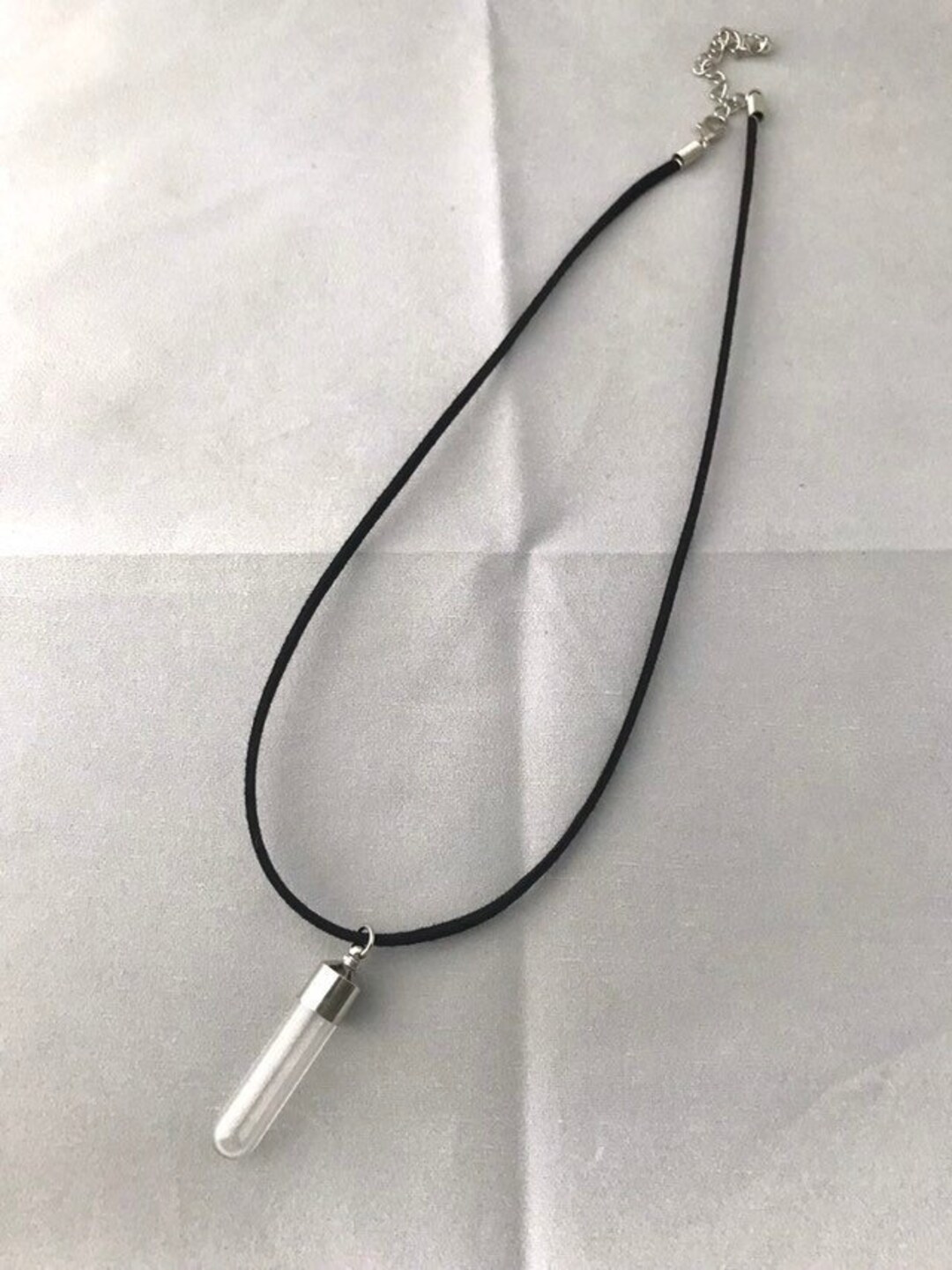 Carry Your Memory Glass Vial Necklace - Etsy