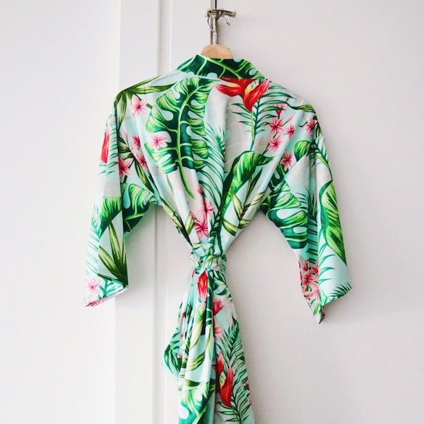 Tropical Bridal Robes - Etsy