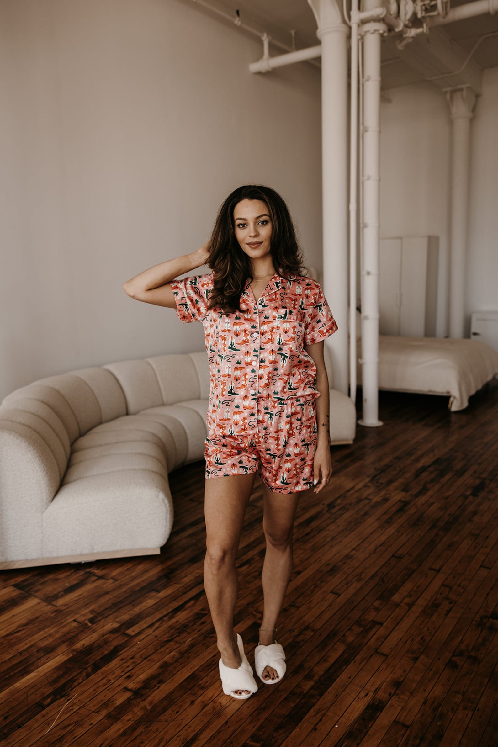 Rustic Wedding Pajamas, Cowboy Print Pajamas, Wedding Pajamas ...