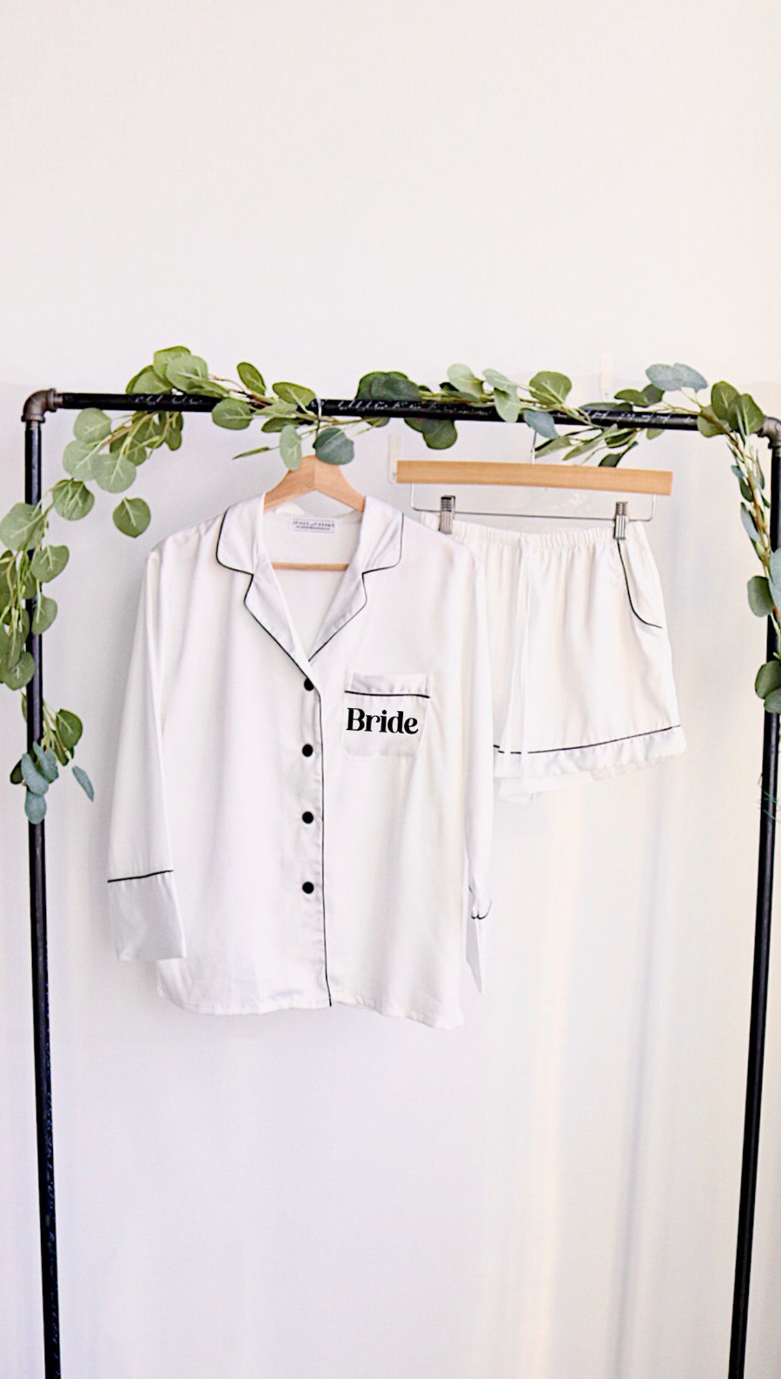 Monogram Pajamas, Long Sleeve Pajamas, Custom Wedding Pajama Sets ...