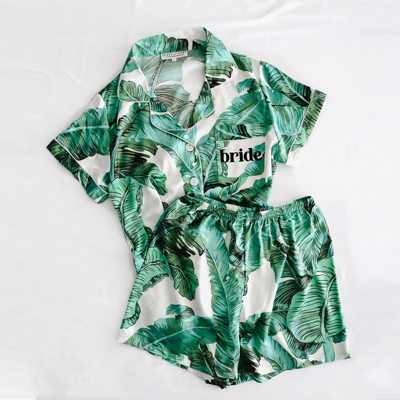 Cotton Palm Pajamas - Etsy
