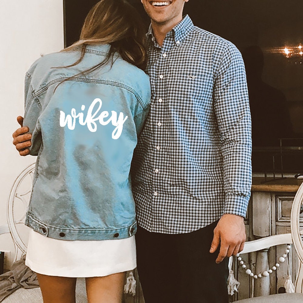 Hubby and Bride Couple Jackets Jackets for Newylweds | Etsy