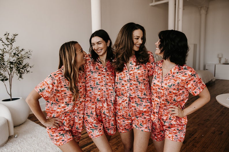 Cowboy Pajamas, Western Theme Wedding, Cowboy Print Pajamas, Wedding ...