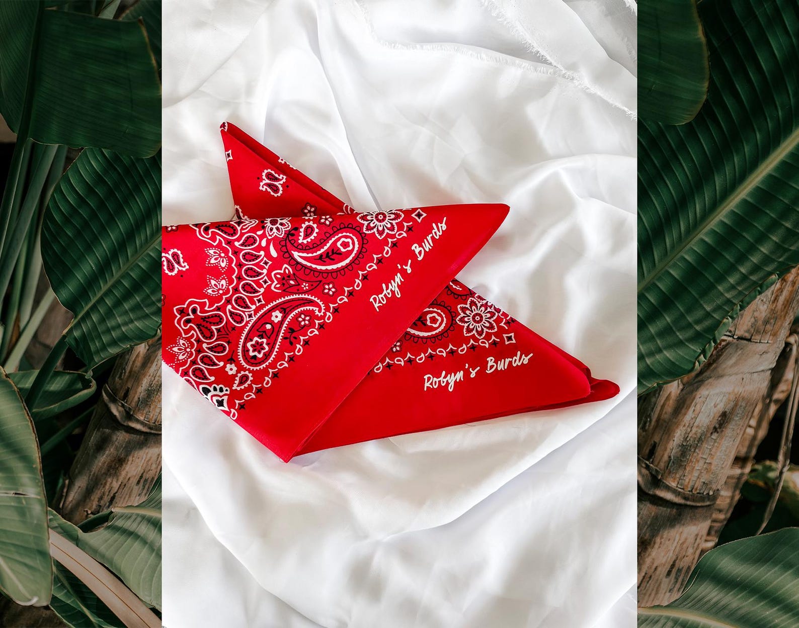 Custom Bandana, Red Bandana, Personalized Bandana, Bandana, Bride ...